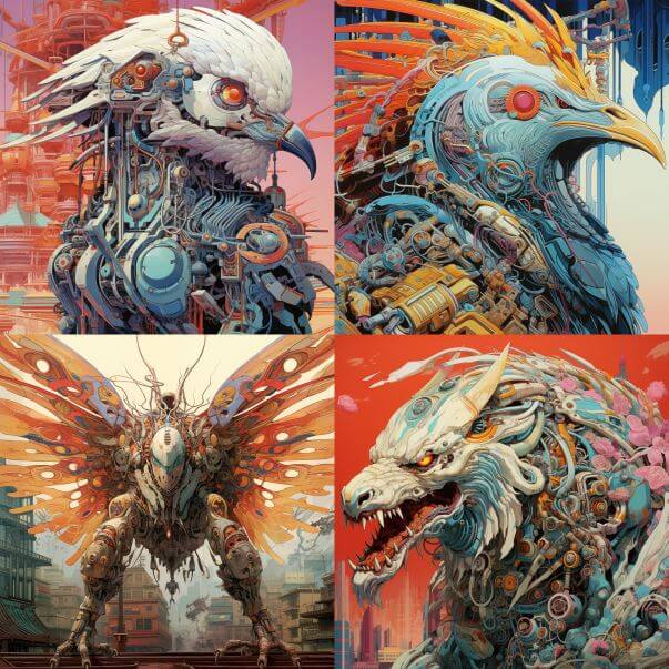 Monstrous Masterpieces: Highly Detailed Giant Beasts